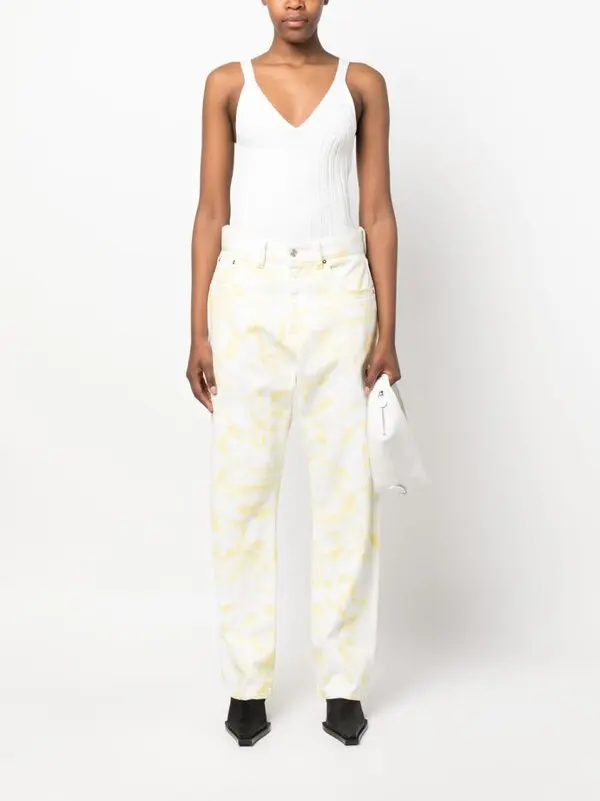 Helmut Lang Angela V-neck Knitted Top