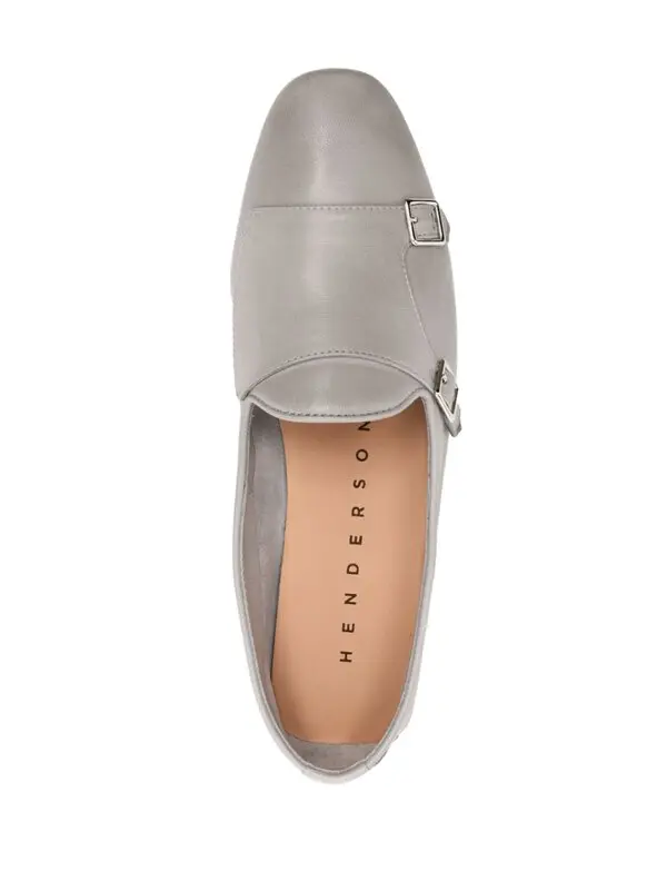 HENDERSON BARACCO Buckle-detail Leather Loafers