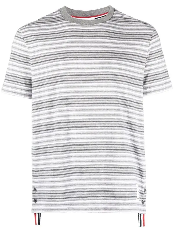 Thom Browne Striped Cotton T-shirt
