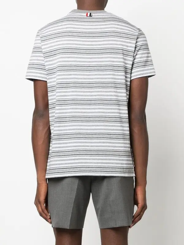 Thom Browne Striped Cotton T-shirt