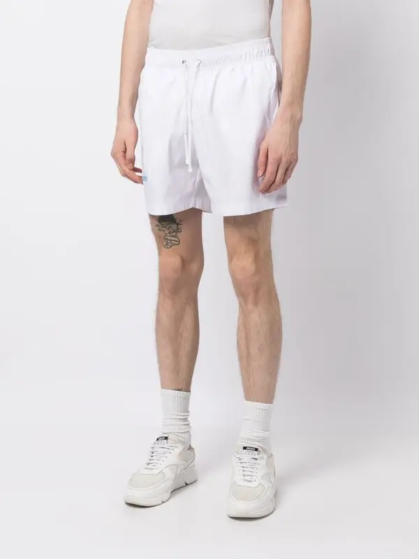 Amiri Logo Print Track Shorts