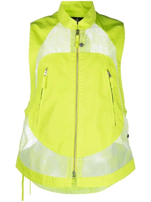 Stone Island Mesh-panel Vest