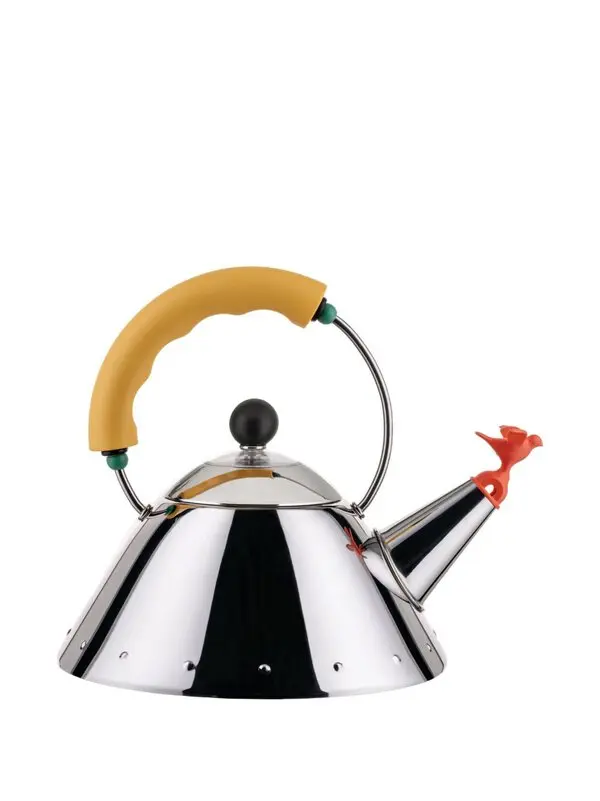 ALESSI Bird Metallic-effect Kettle - Silver