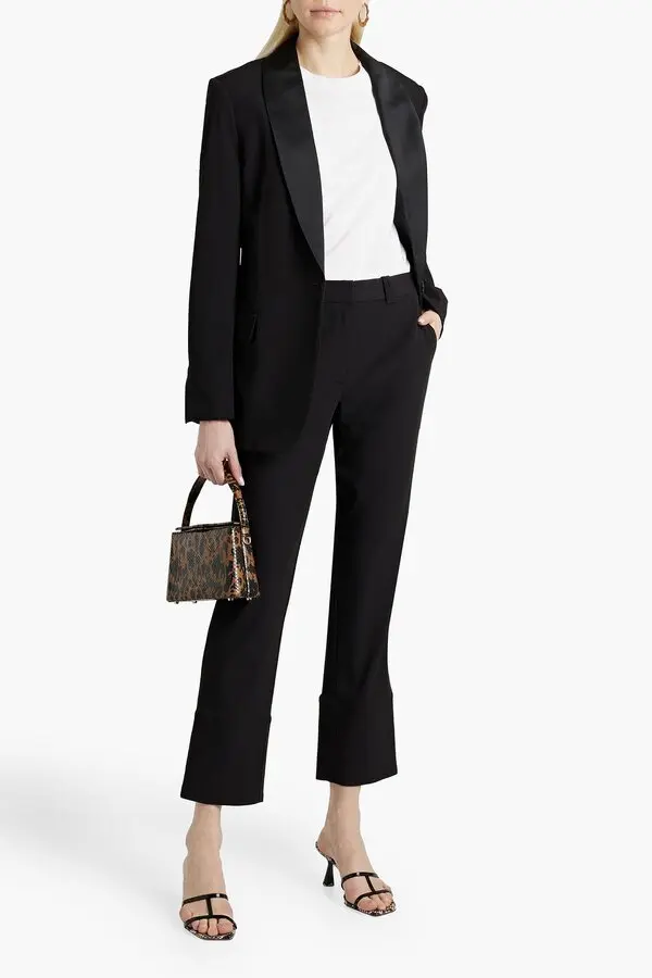 3.1 Phillip Lim Cropped Wool-blend Pants