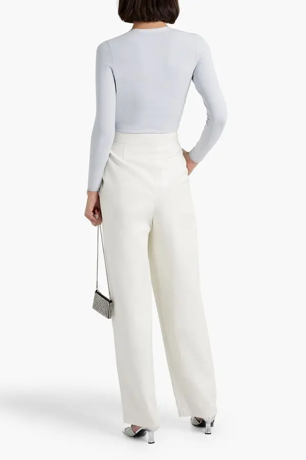 Alexander Wang Stretch-knit Top - Sky Blue