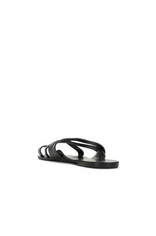 THE ROW Kris Sandal In Cream