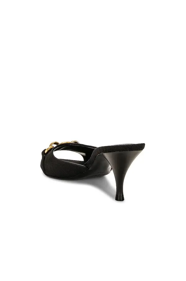 Saint Laurent Buckle Mule Sandal
