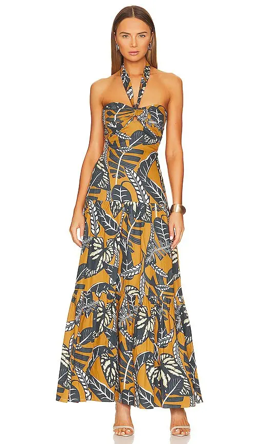 knee length dresses for ladies Karina Grimaldi Alexandria Midi Dress main image 1