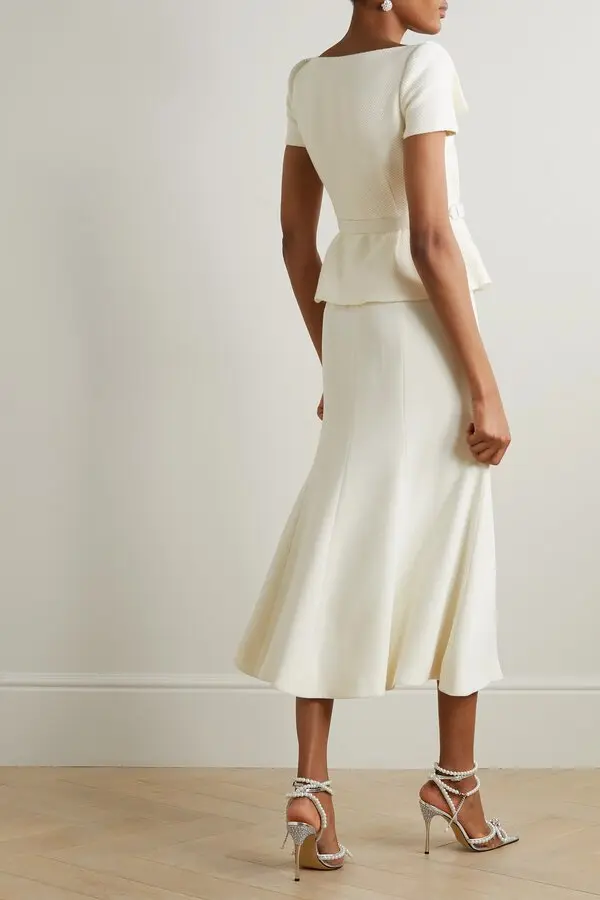 cream prairie dress Lowry's Farm Japan. Style Shift up bust for a Elegantt Champagne Lace Long Color:cheetah print DOUBLE-RUFFLE-HEM-MINI-DRESS