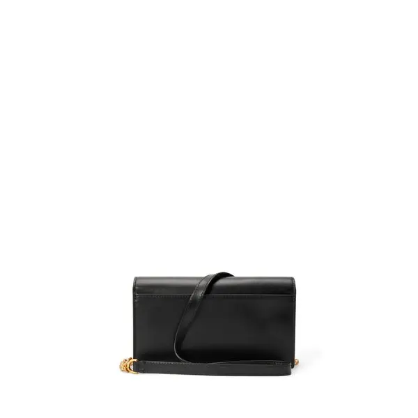 Ralph Lauren Polo Id Leather Chain Wallet & Bag