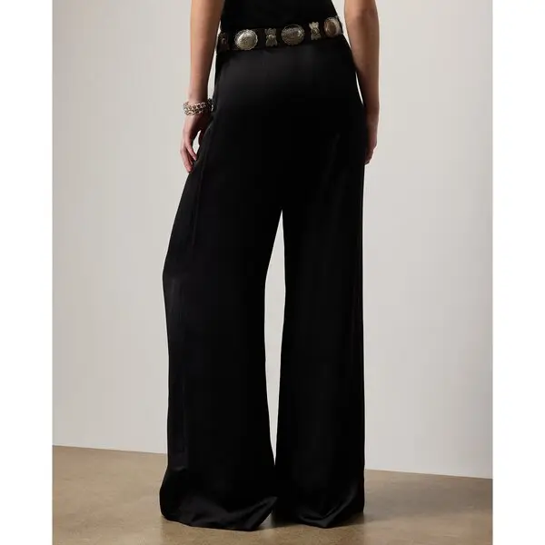 Ralph Lauren Daria Washed Satin Pant