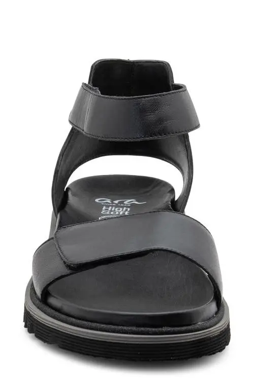 ARA Kasandra Sandal - Black Nappa Leather