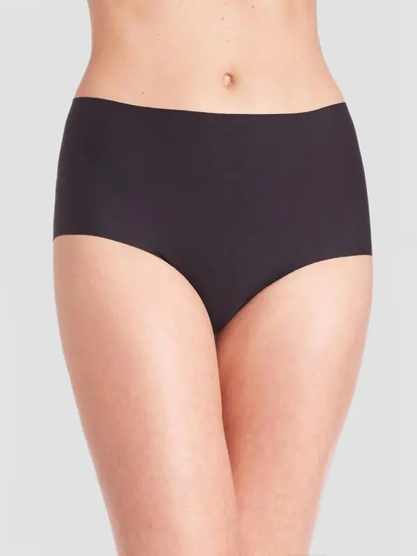 Commando Cotton Granny Panty - Black