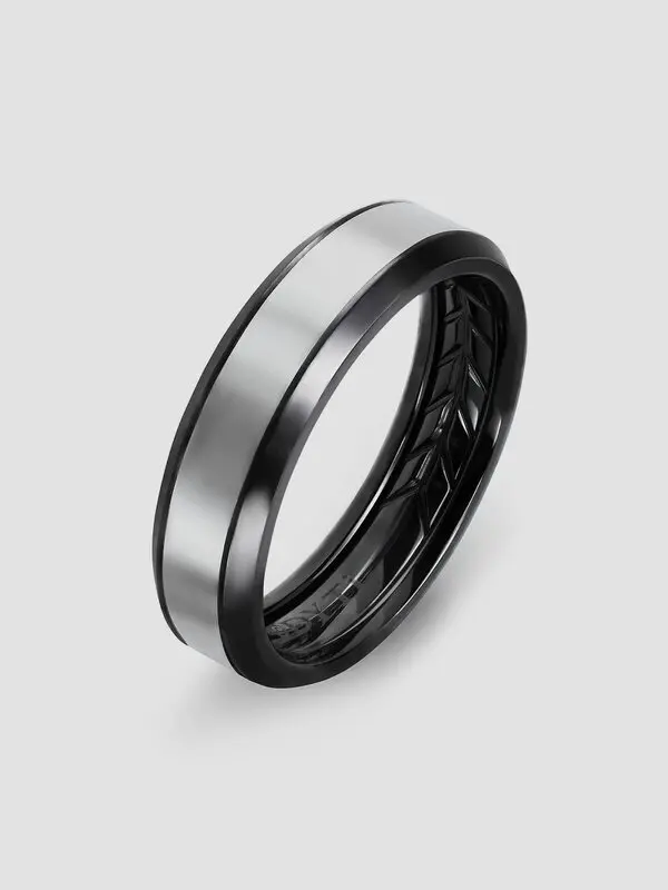 David Yurman Beveled Band Ring