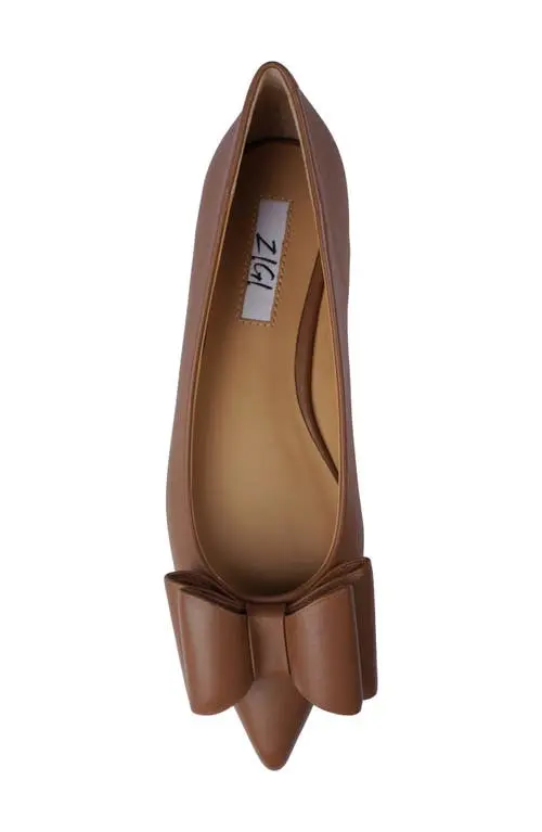 ZIGI Bibiana Flat - Tan Leather
