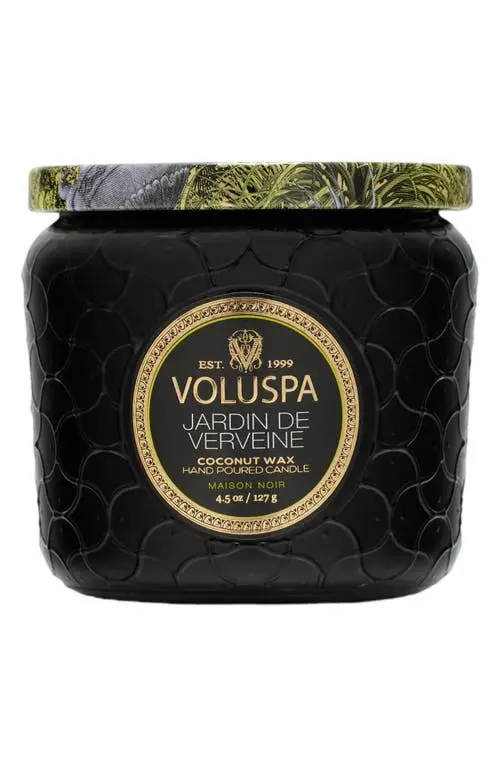 Voluspa Jardin De Verveine Petite Jar Candle - Black Tones