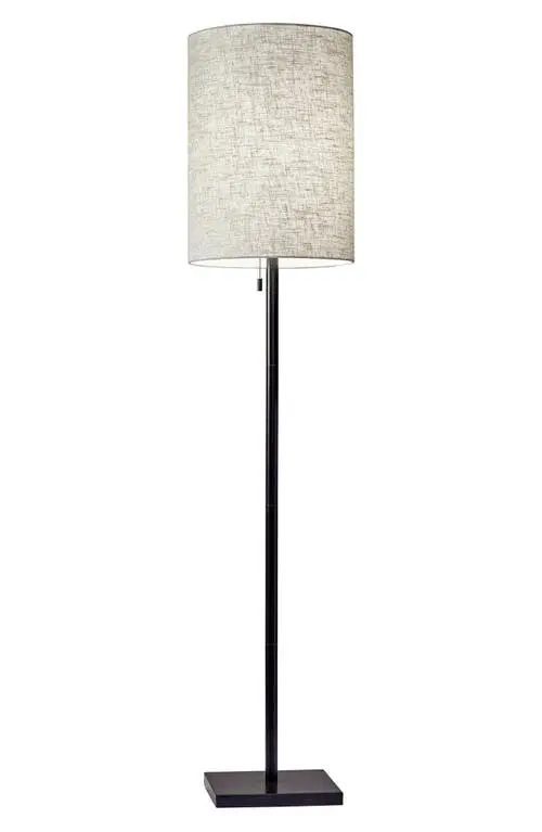 ADESSO Liam Floor Lamp - Dark Bronze