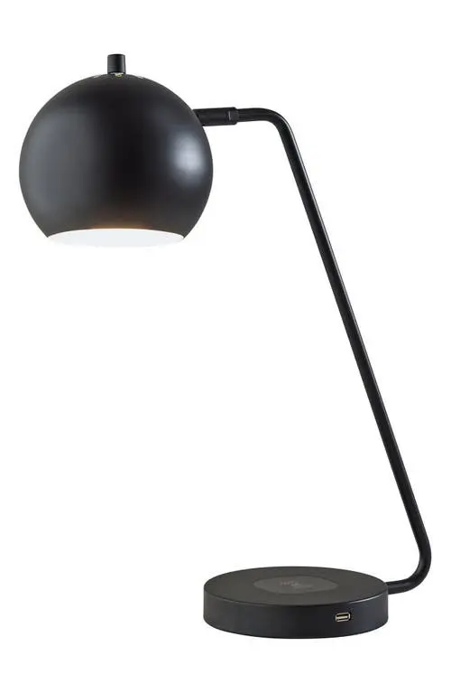 ADESSO Emerson Charging Desk Lamp - Black