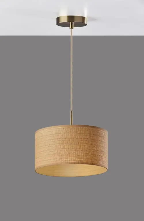 ADESSO Harvest Pendant Light - Antique Brass