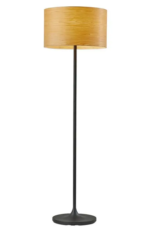 ADESSO Oslo Floor Lamp - Matte Black