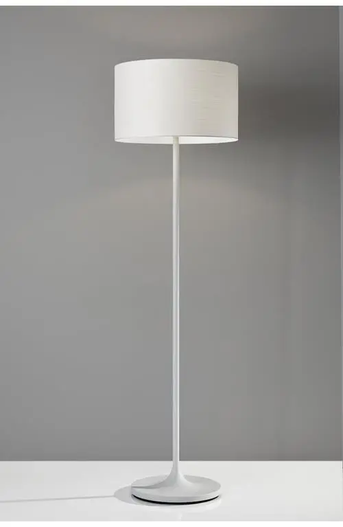 ADESSO Oslo Floor Lamp - White