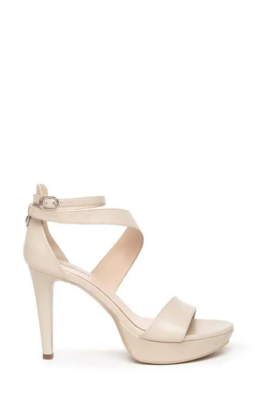 NEROGIARDINI Platform Sandal - Beige