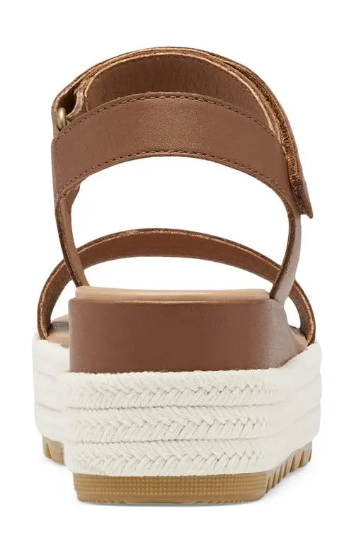 Sorel Cameron Flatform Sandal - Velvet Tan/chalk