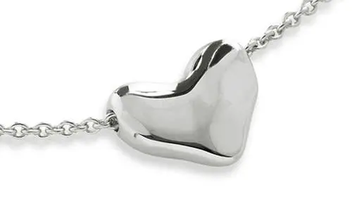 Monica Vinader Heart Charm Necklace