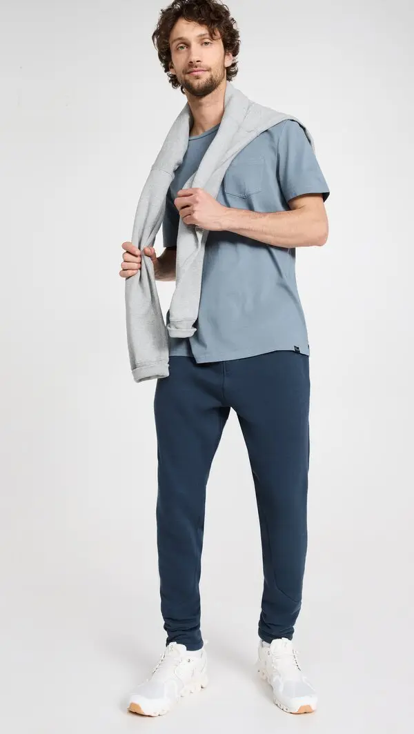 Rails Johnny Pocket Tee - Steel