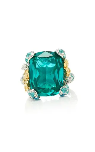 ANABELA CHAN Paraiba Ocean Cocktail Ring