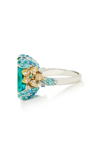 ANABELA CHAN Paraiba Ocean Cocktail Ring