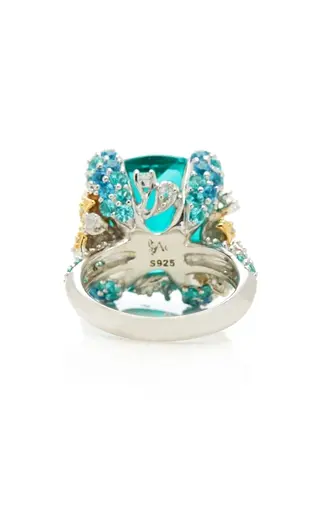 ANABELA CHAN Paraiba Ocean Cocktail Ring