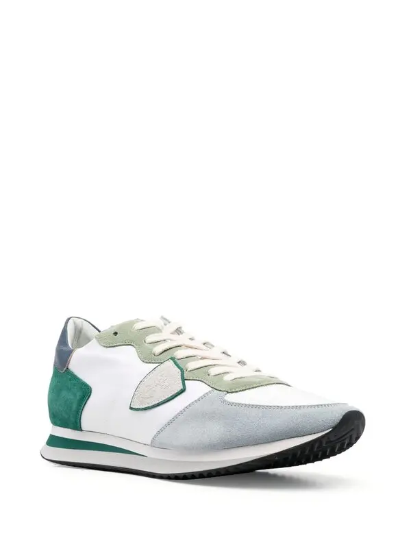Philippe Model Tropez Low-top Leather Sneakers - White