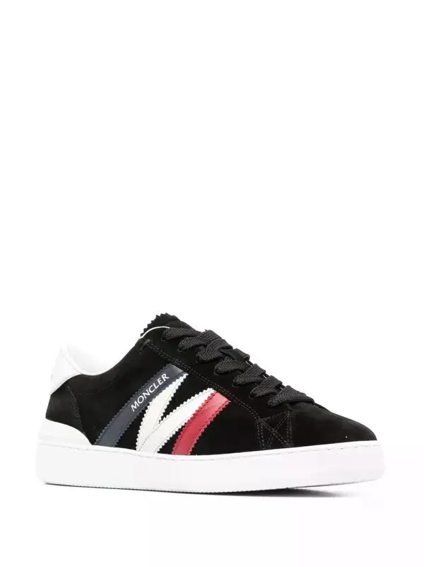 Moncler Monaco Low-top Sneakers - Black