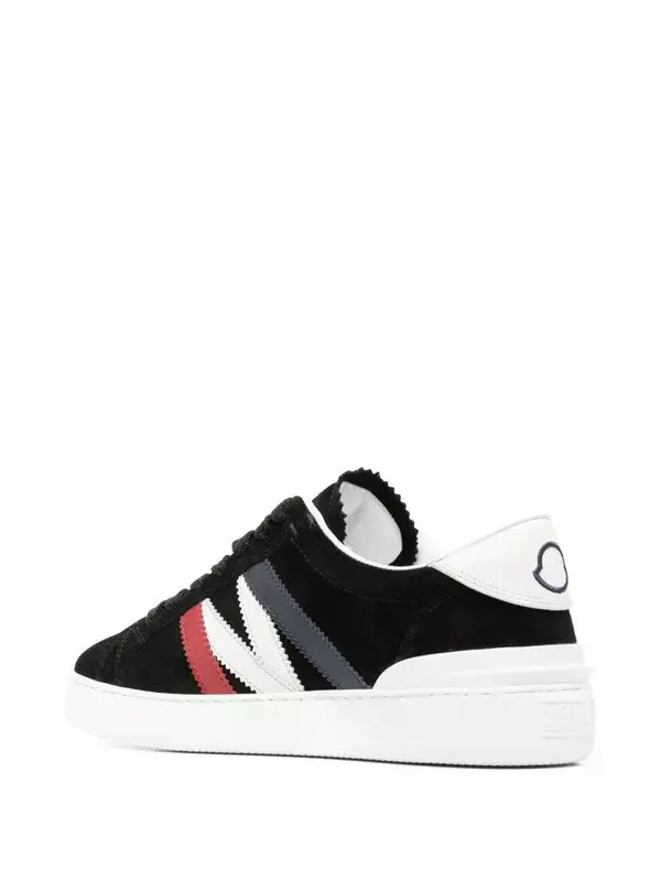 Moncler Monaco Low-top Sneakers - Black