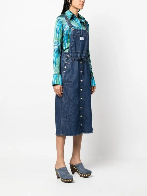 LEVI'S Denim Dungarees Dress