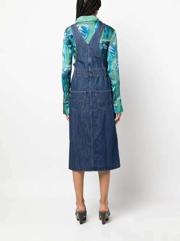 LEVI'S Denim Dungarees Dress