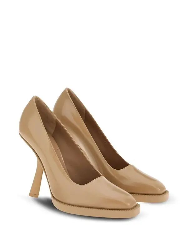 FERRAGAMO Shaped-high-heel Pumps
