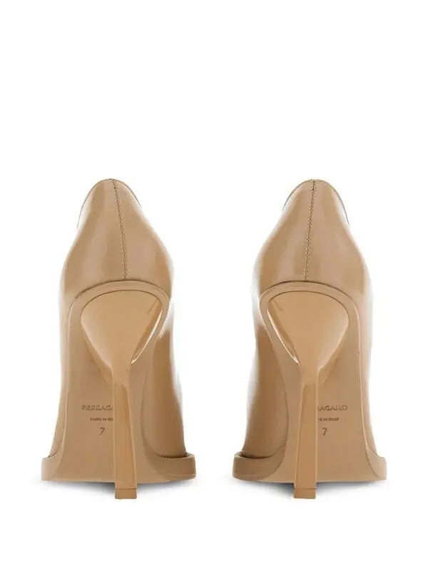 FERRAGAMO Shaped-high-heel Pumps