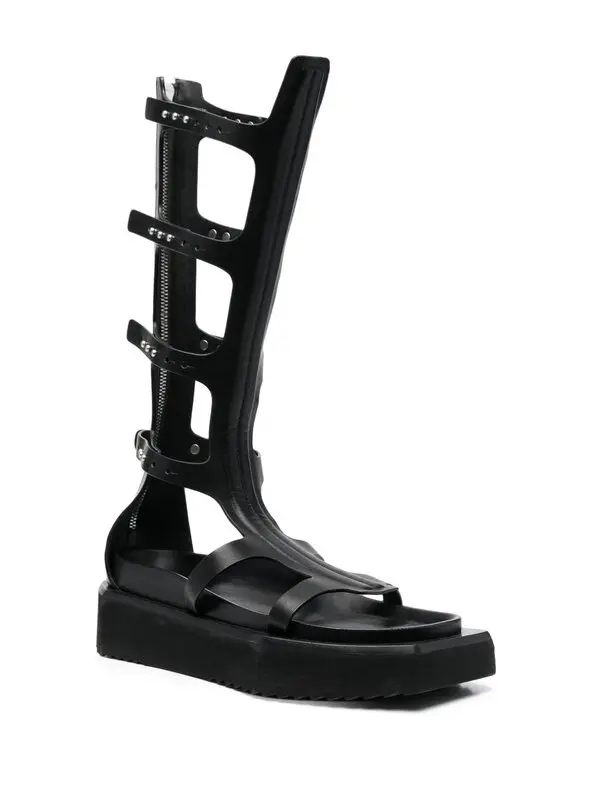 Rick Owens Cyclops Spartan Leather Sandals