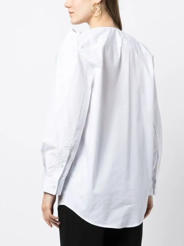 JNBY Bow-detail Long-sleeve Shirt - White