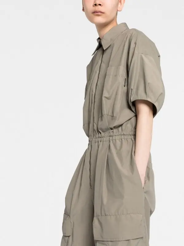 Brunello Cucinelli Zip-up Cargo Jumpsuit