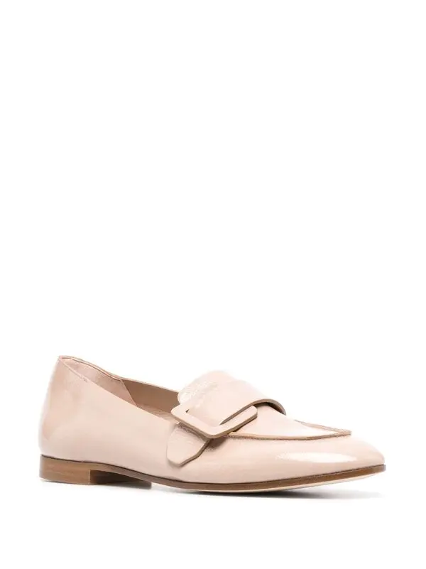 DEL CARLO Side Buckle-detail Loafers