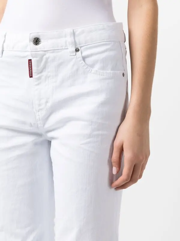 Dsquared2 Bull Cropped Jeans
