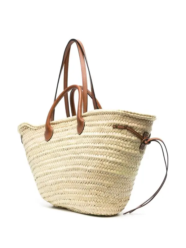 Isabel Marant Interwoven-design Straw Beach Bag
