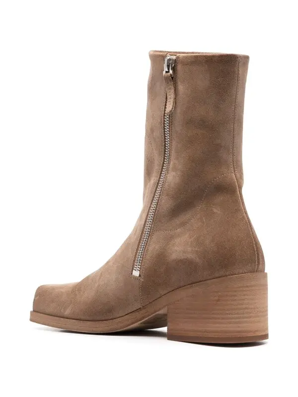Marsèll 55mm Cassello Ankle Boots - Brown