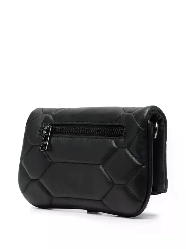 Zadig&Voltaire Rock Mat Scale Clutch - Black