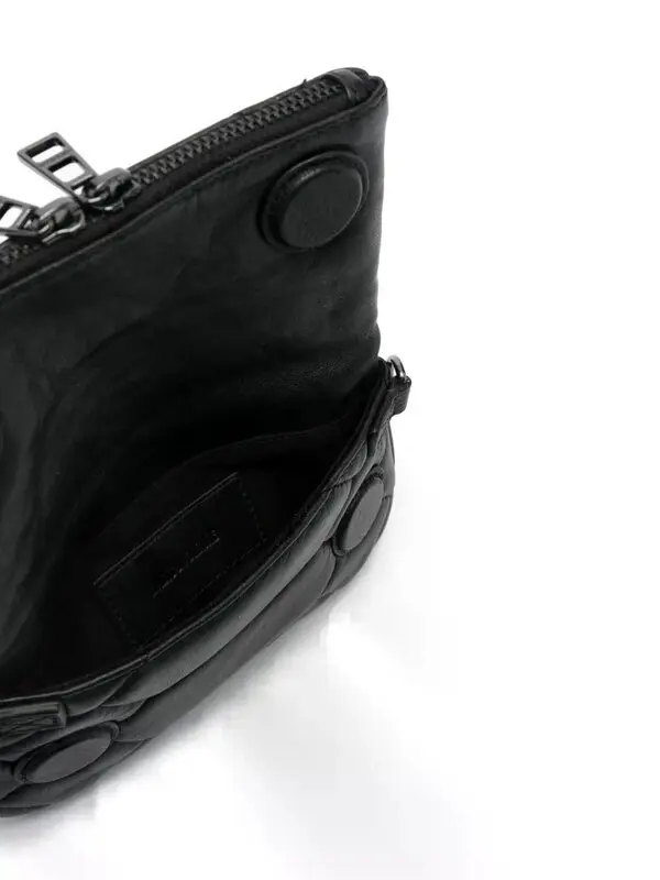 Zadig&Voltaire Rock Mat Scale Clutch - Black