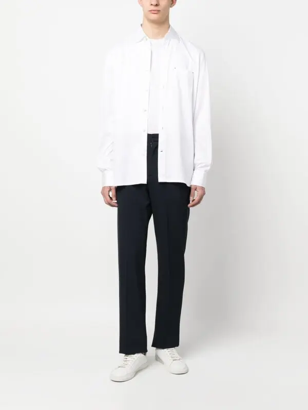 Kiton Long-sleeve Cotton Shirt