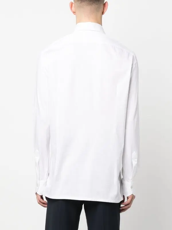 Kiton Long-sleeve Cotton Shirt